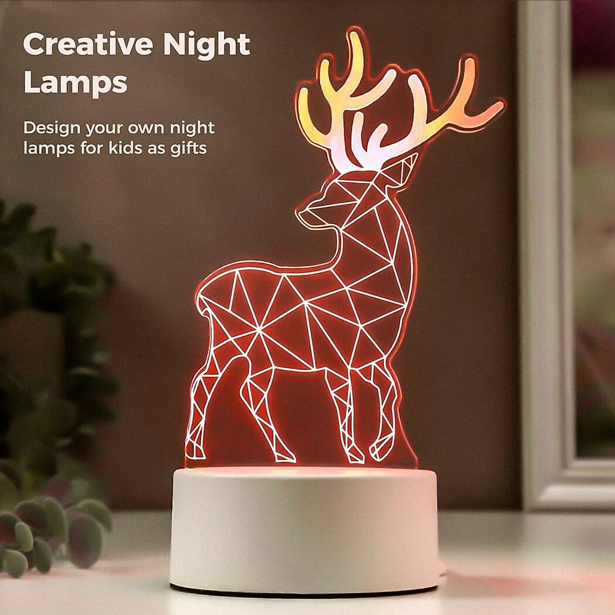 24 Pcs 2mm Acrylic Sheets Clear Cast for LED Light Base, (5.9"x 5.1") Thick Plastic Square Boards with Protective Layers for Signs DIY Display Projects, Engraving Carving Craft Transparent Panels