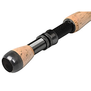 10' # 5/6 Carbon Fly Fishing Rod Pole 4 Pieces Medium-Fast Action Light Feel 3 Meters Length Trout River Fishing