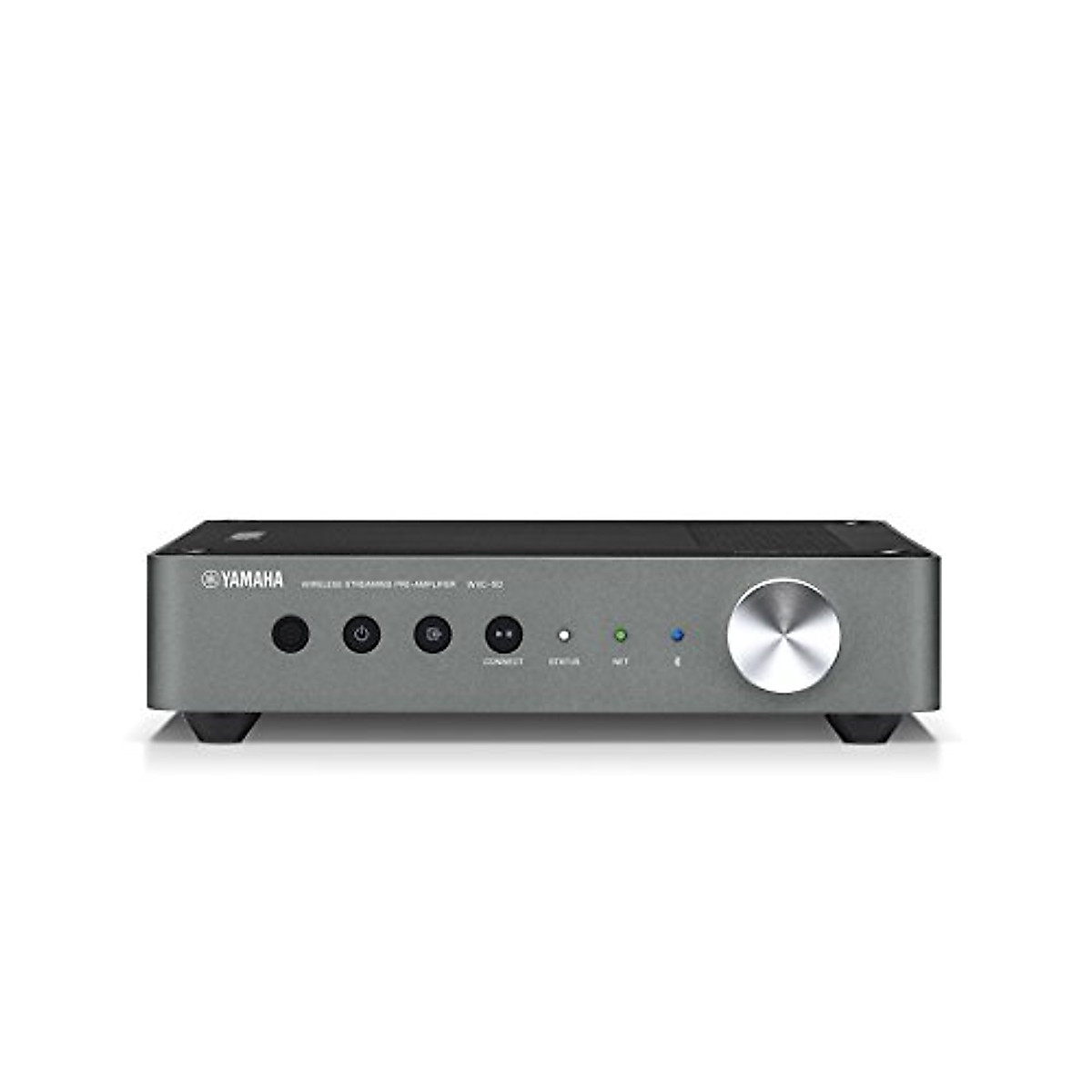 YAMAHA WXC-50 MusicCast Wireless Streaming Preamplifier (Dark Silver)