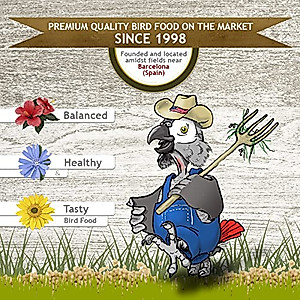 Psittacus High Protein Hand-Feeding Formula 2.2 lb | Diet for Baby Amazons, Cockatoos and Ringneck Parakeets | Premium Food for Birds, 100% no-GMO