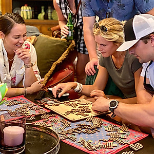 Mind Bending Wooden Jigsaw Puzzle | Difficult Puzzles for Adults | 200 Pieces | 11.3" x 11.3”