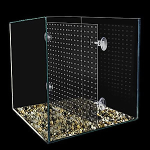 Acrylic Aquarium Fish Tank Divider Clear Kit Fit for All Type Aquarium Divider with Suction Cups (Kit A -1 PC 9.8"x11.8")