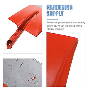 YARDWE Gardening Shovel Head Replacement Square Ice Scraper Heavy Duty Snow Shovel Snow Shovel Digging Shovel Snow Removal Tool
