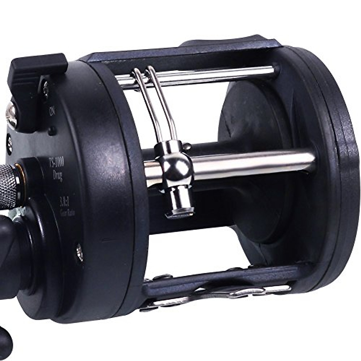 Sougayilang Round Baitcasting Fishing Reel for Catfish, Salmon/Steelhead, Striper Bass, Pike,Inshore Surf Fishing Reels, Conventional Reel