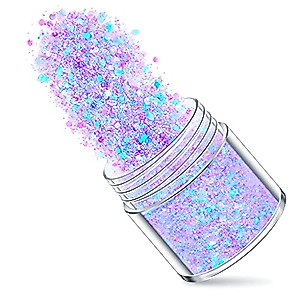 Crystal Sequins Epoxy Resin Mold Filler Glitter Holographic Nail Sequins for Nail Art Decorations