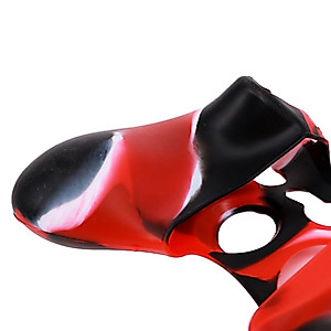 SunAngel Xbox 360 Wireless Controller Skin Protective Rubber Case Cover for Microsoft Xbox 360 Game Pad (3 Colors Package)