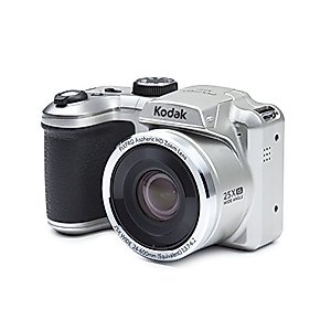 Kodak PIXPRO Astro Zoom AZ251-SL 16MP Digital Camera with 25X Optical Zoom and 3" LCD Screen (Silver)