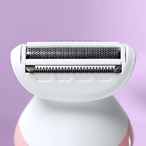 Spa Sciences Ziva Lady Shaver - Advanced Wet & Dry Trimmer - Non-Irritating Shave - for Sensitive Skin - USB Rechargeable - All Skin Types