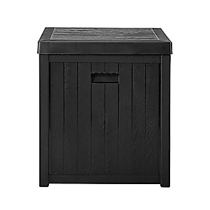 Outdoor Patio Medium Deck Storage Box Plastic Bench Box 51 Gallon Lightweight Storage Container and Organizer for Furniture Cushions,Garden Tools and Pool Toys