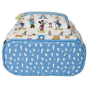 Loungefly Disney Mini Backpack Mickey Friends Forward & Backward Shoulder Bag