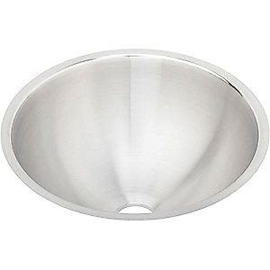 Elkay ELUH12LV Asana Single Bowl Undermount Stainless Steel Bathroom Sink