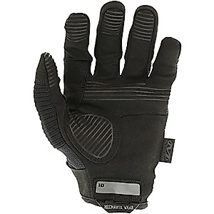 Mechanix Wear: M-Pact 3 Tactical Work Gloves, Touchscreen Capability, Synthetic Leather Gloves, Finger Reinforcement and Impact Protection, Work Gloves for Men (Black, Medium)