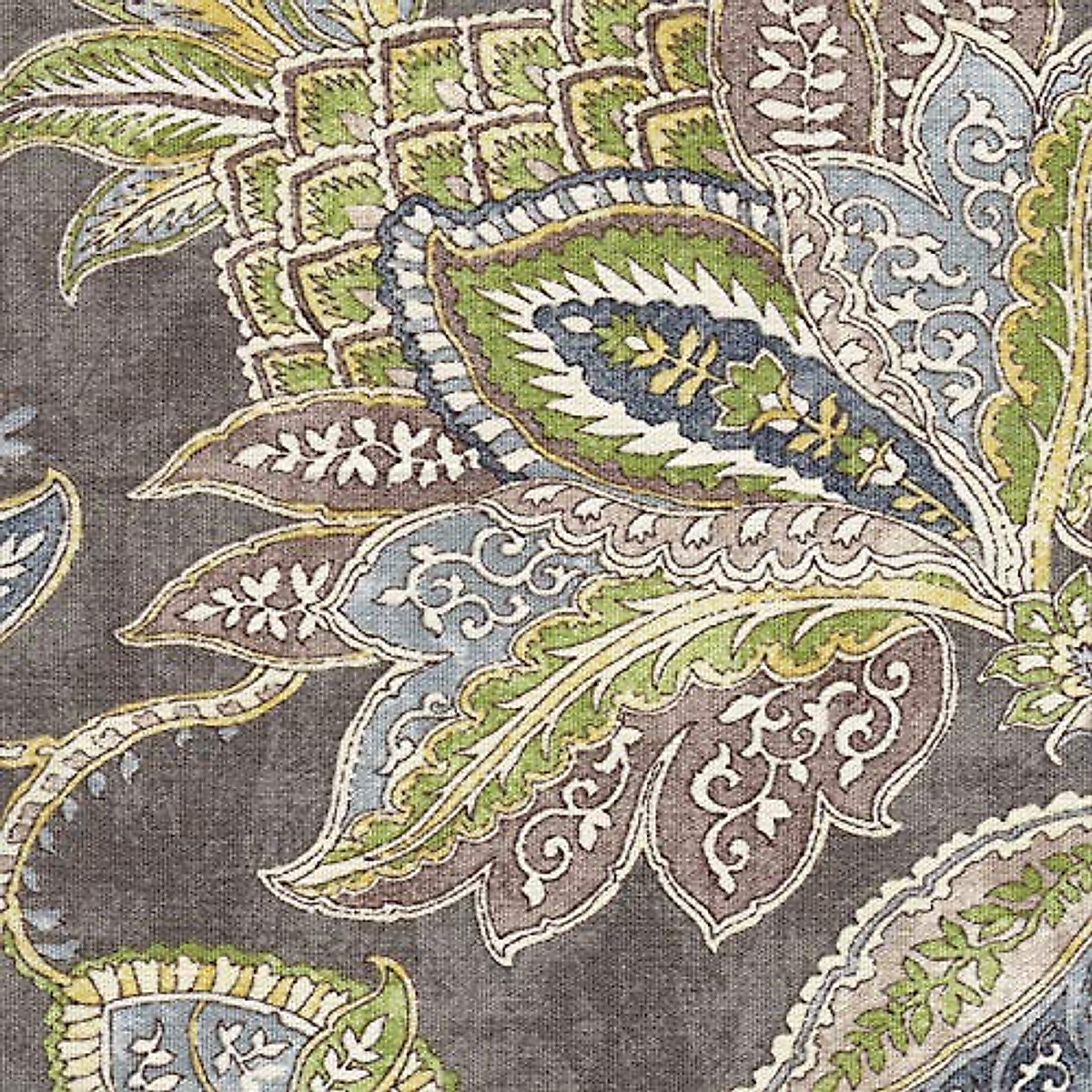 HomePop Parsons Classic Upholstered Accent Dining Chair, Set of 2, Multicolor Gray Floral