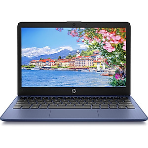 2022 HP 11" HD IPS Laptop, Windows 11, Intel Celeron Processor Up to 2.70GHz, 4GB RAM, 64GB SSD, Intel 4K Graphics, Ultra-Fast WiFi Speed, Dale Blue (Renewed)