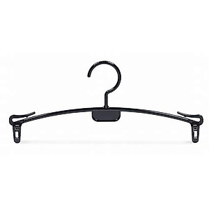 Swimwear/Lingerie Black Plastic Hanger 50 Pack