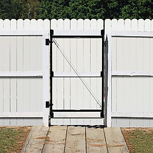 Adjust-A-Gate Steel Frame Gate Kit, 36"-60" Wide Opening Up To 7' High (4 Pack)