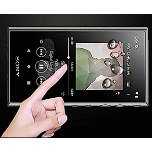bestforyou 2PCS for Sony Walkman NW-A100 A105 A106HN A100TPS Tempered Glass, 9H Ultra Protective Glass Screen Protector Film A105HN A106 A107 (Pack of 2)