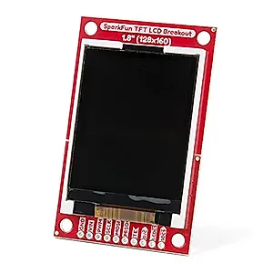 Electronics123.com, Inc. SparkFun TFT LCD Breakout - 1.8" (128x160)