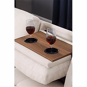 Devion Furniture Polyester Fabric Sectional Sofa with Lift-top Storage Ottoman, Tufted Design, in Beige Finish