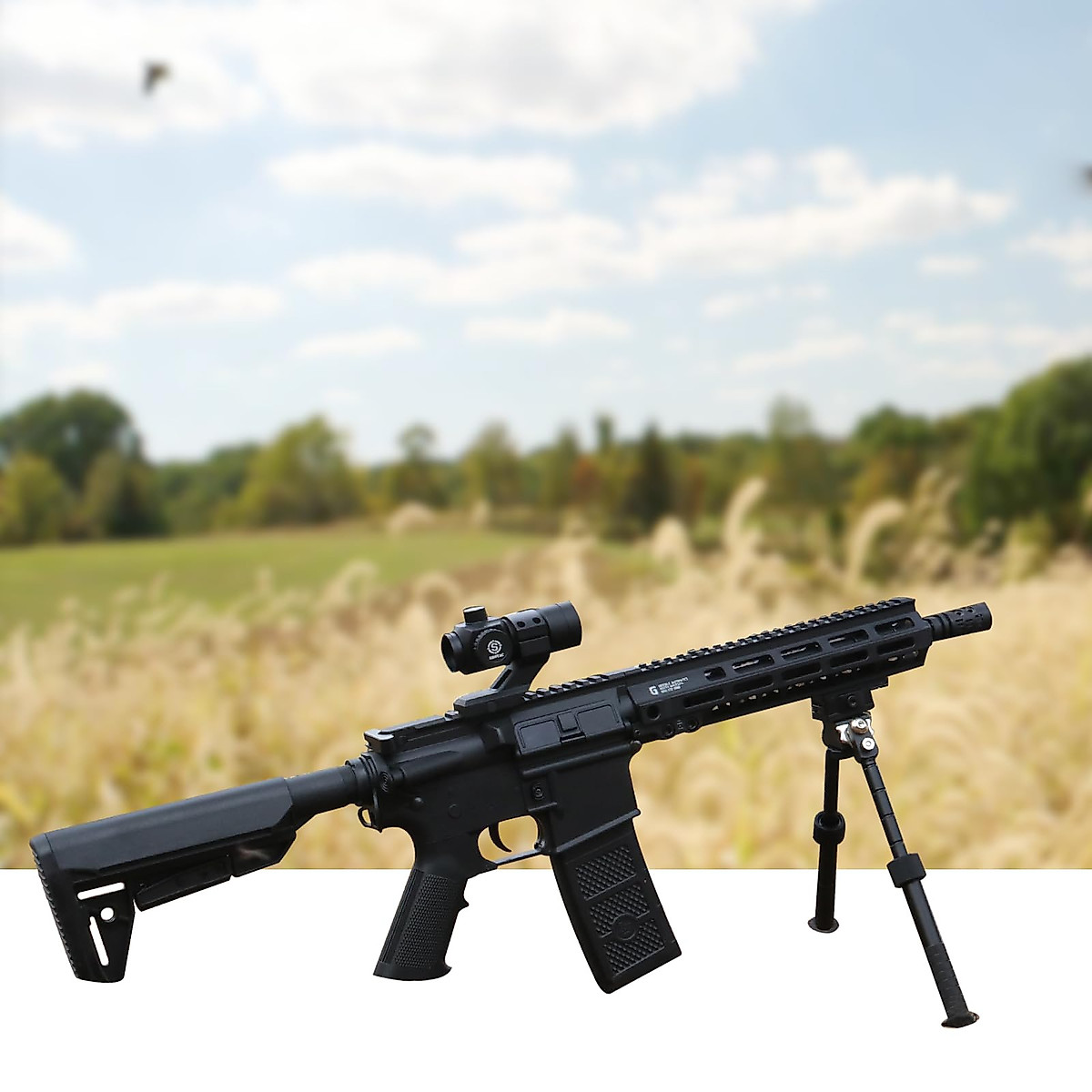 SHOTAC Red Dot Sight ST008,2 MOA dot size, Submersible to 10 feet (3 Meters) IPX8 Waterproof & Shockproof Over 15,000 Rounds of .223