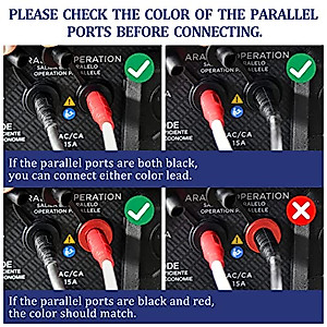 Gsuwhan 50 Amp Inverter Generator Parallel Cord, Compatible with Westinghouse Inverter Generator, 50A