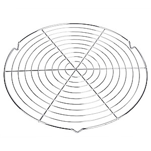 Srliya fire Pit Grate Round Grill grates 33×33×2 Round Shape BBQ Wire mesh Grill net Barbecue Grilled Grid Rack Outdoor Camping Picnic Tool