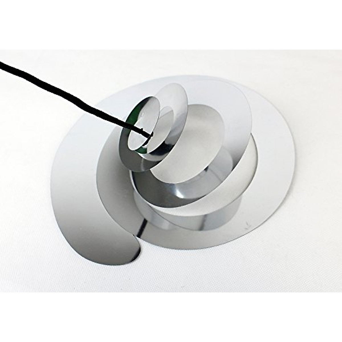 Patio Eden - 3 Pack- Scare Birds Away - Hanging Spiral Bird Deterrent - Bird Scare Repellent Tape Alternative