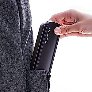 Portable Utensils Set with Case, 4pcs Stainless Steel Reusable Silverware for Lunch Camping School Picnic Workplace Travel, Lunch Box Includ Fork Spoon Knife,Easy to clean,Dishwasher Safe(Black)