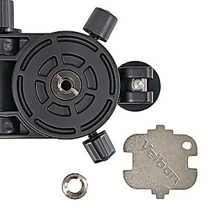 Velbon 408464 Precision Leveler Leveler 2.1 inch (53 mm) Bottom Diameter Magnesium Tripod Accessory