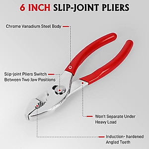 Car Safety Kit, NOONE Multifunctional Roadside Assistance Emergency Kits - First Aid Kit, Jumper Cables, LED Warning Light, Orange Strong Bag, Tools