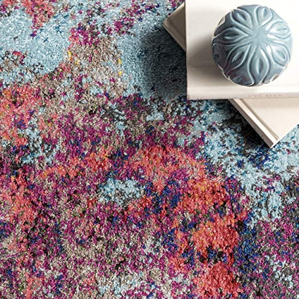 nuLOOM Reva Colorful Abstract Area Rug, 5' x 8', Multi