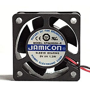for JAMICON KF0420S5H-R 5V 1.3W 4CM Switch Cooling Fan
