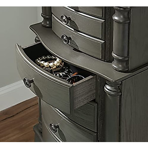 Powell Company Grey Wash Jewelry Powell Viola Armoire