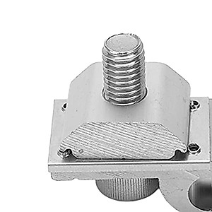 10Pcs Solar Mounting System Grounding Clip Lug Solar Panel Brackets Clamps Photovoltaic Support Parts with Good Compatible