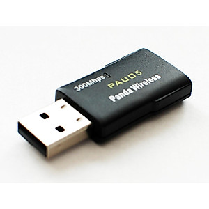 Panda 300Mbps Wireless N USB Adapter - Windows Vista/7/8/8.1/10, Mint, Ubuntu, Fedora, openSUSE, Centos, Lubuntu, Zorin, Kali Linux and Raspbian Wheezy