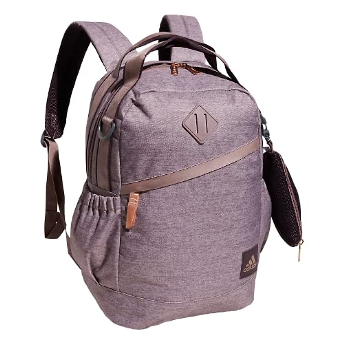 adidas Squad Backpack, Jersey Wonder Oxide Purple/Rose Gold/Shadow Maroon Purple, One Size