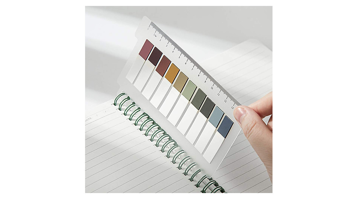 Toosunny 1200 Colorful Sticky Index Tabs for Easy Organizing