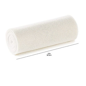 Amazon Basics Non-Adhesive Shelf and Drawer Liner - White, 12" x 20'