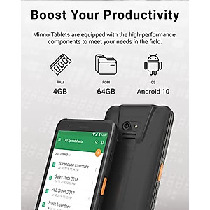 Minno Apex 6" Rugged Android Handheld Tablet with Scanner (6")