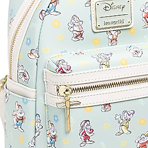 Loungefly Women's Disney Snow White and the Seven Dwarfs Green Backpack