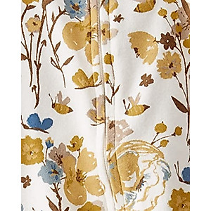 Little Planet Baby Organic Cotton Sleep and Play, Floral, 3 Months