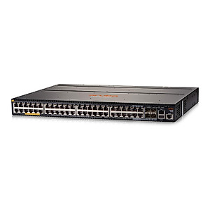 HPE Aruba 2930M JL322A 48-Port PoE Gigabyte Ethernet Network Switch (Renewed)