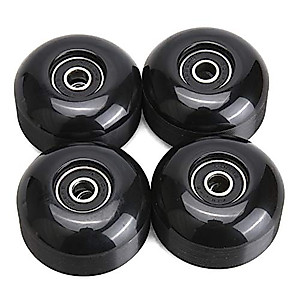 TOBWOLF 4 Pack 52mm x 32mm 95A Skateboard Wheels, Street Skateboard Wheels with ABEC-9 Bearings, Longboard Wheel Drift Wheel for Street, Park