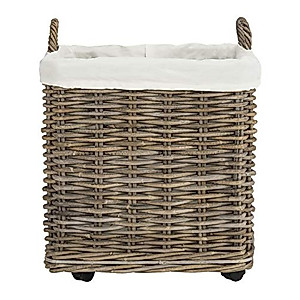 Safavieh Home Collection Amari Wheel Basket