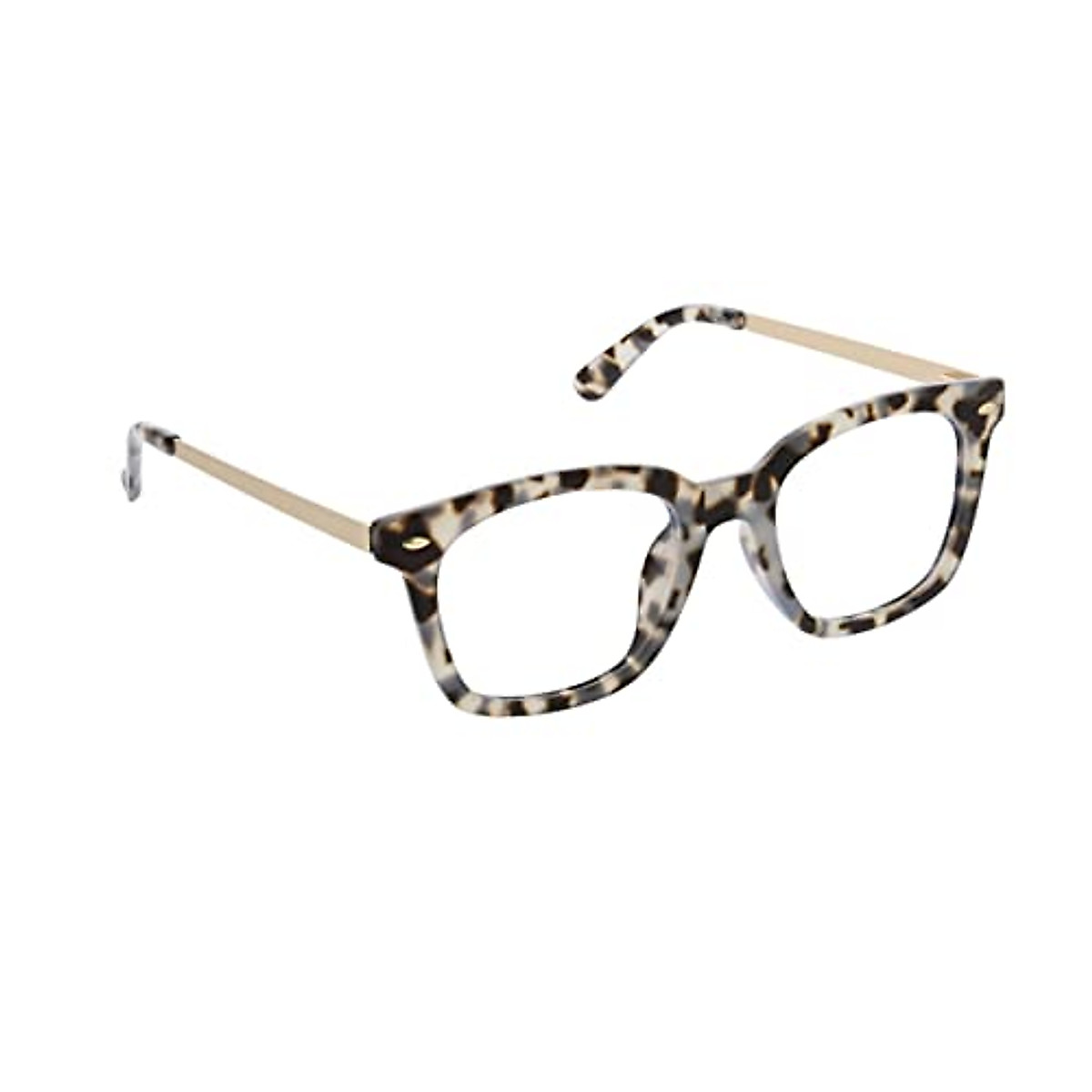 Peepers by PeeperSpecs Oprah's Favorite Women's Limelight Blue Light Blocking Reading Glasses - Gray Tortoise +3.00