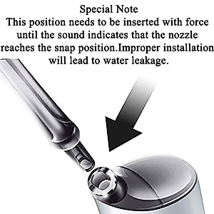 HX8032 AirFloss Replacement Nozzles Compatible with Philips Sonicare AirFloss Ultra HX8331/HX8332/HX8340/HX8341/HX8381/HX8401,Generic SonicCare AirFloss Replacement Heads(3 Count)