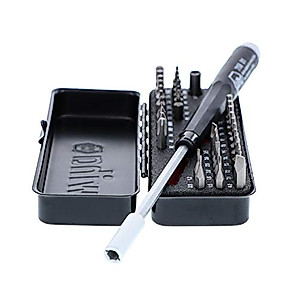 Wiha 75980 39 Piece ESD Safe Go Box Micro Bits Set