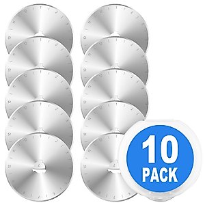 60mm Rotary Cutter Blades 60mm - 10 Pcs Rotary Blades Refill Our Rotary Blades Refills Fit on Most 60 mm Rotary Cutter for Fabric