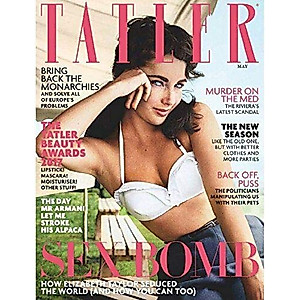 Tatler Magazine (May, 2017) Elizabeth Taylor Sex Bomb Cover