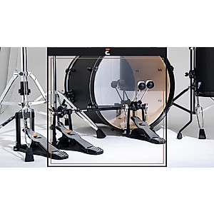 Premium Double Bass Drum Pedal, Edge Hardware Design (EHWD) PE1D